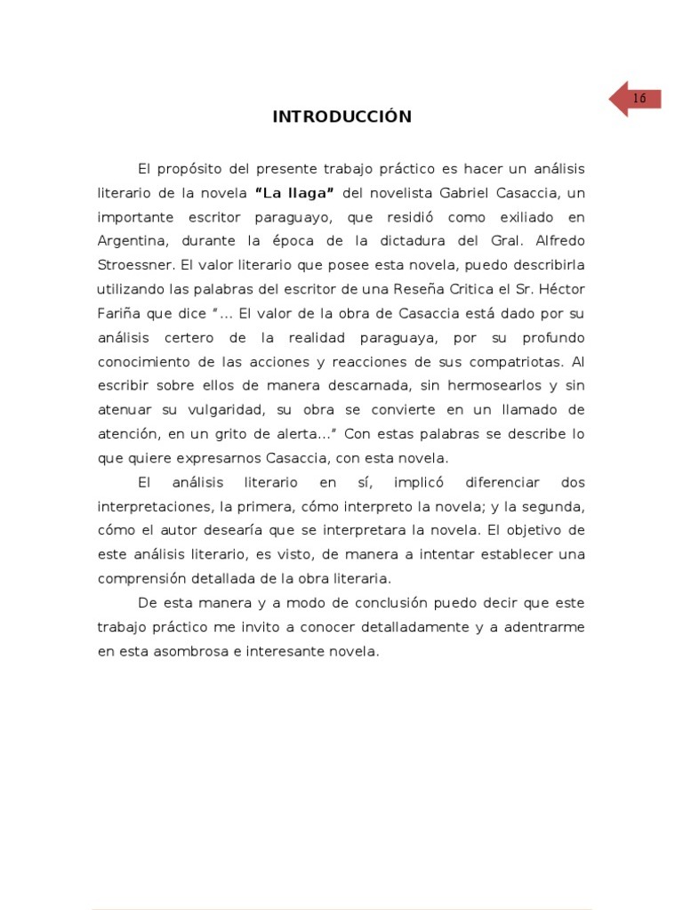 Analisis de Novela | Novelas | Narración