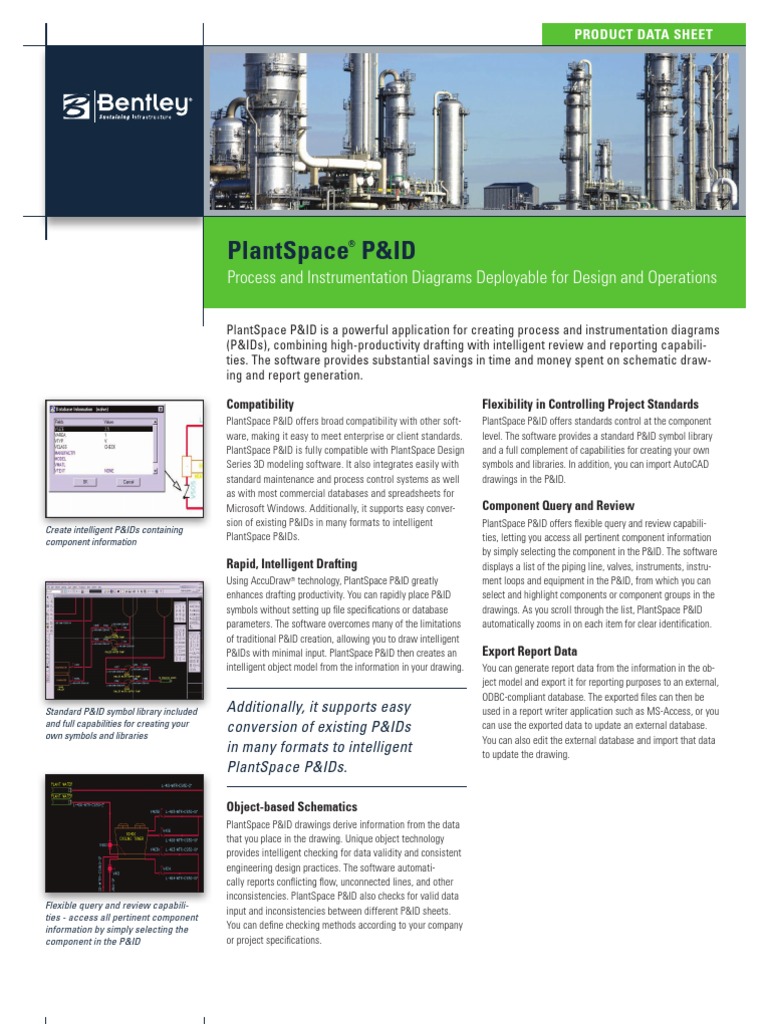 PlantSpace PID Product Data Sheet | PDF | Oracle Database | Databases