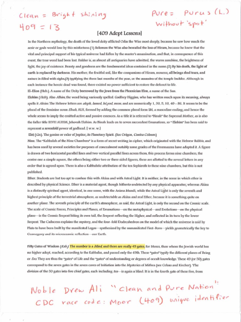 409 Lesson Book PDF | PDF