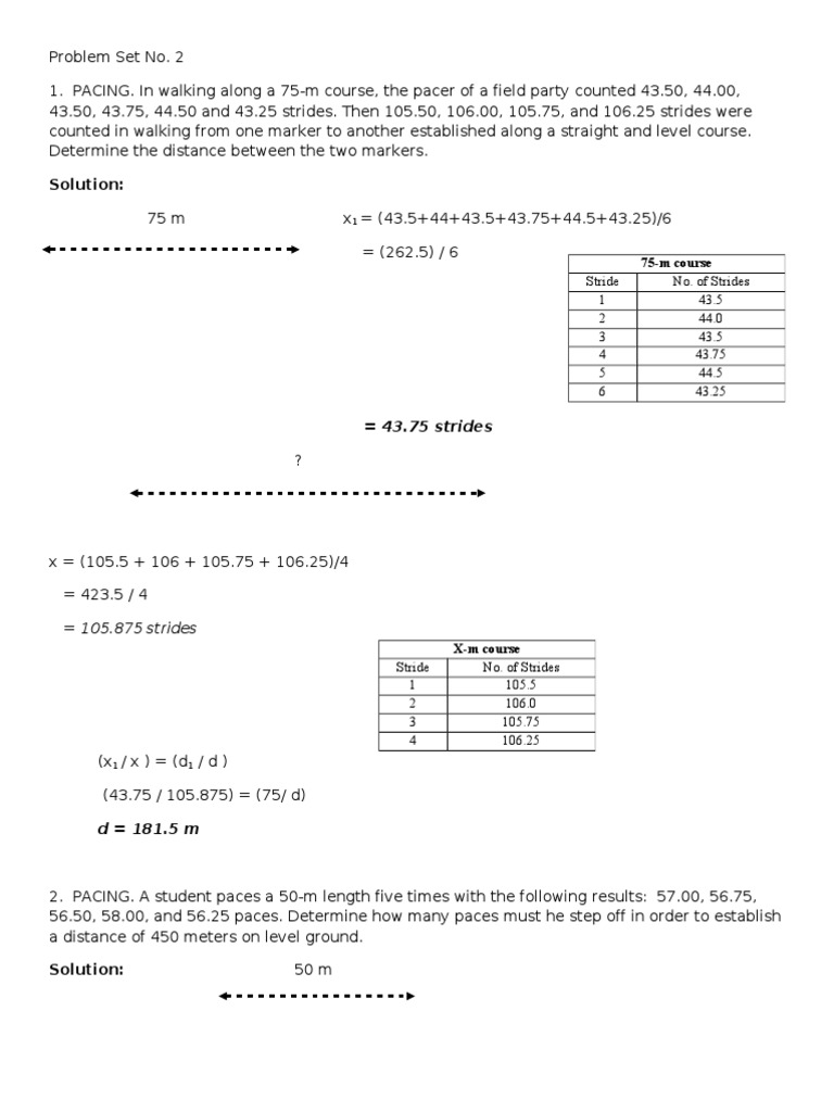 Problem Set No. 2 | Download Free PDF | Scientific Observation | Geometry