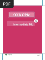 OPIc Sample Questions | PDF