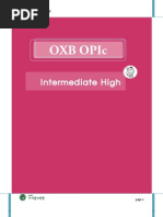 Updated Opic Questions | PDF | Experience