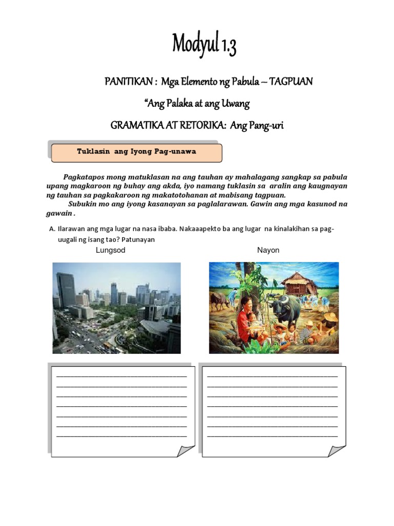 Lesson Plan - Pabula | PDF