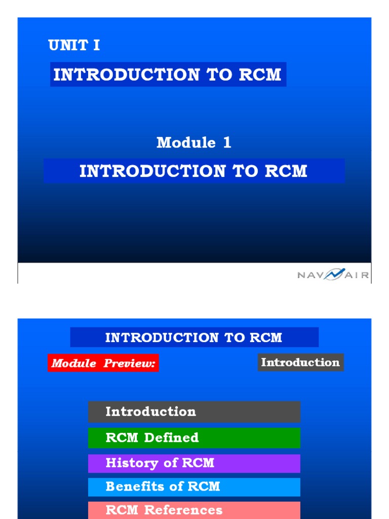Introduccion a RCM | Reliability Engineering | Aerospace | Prueba ...