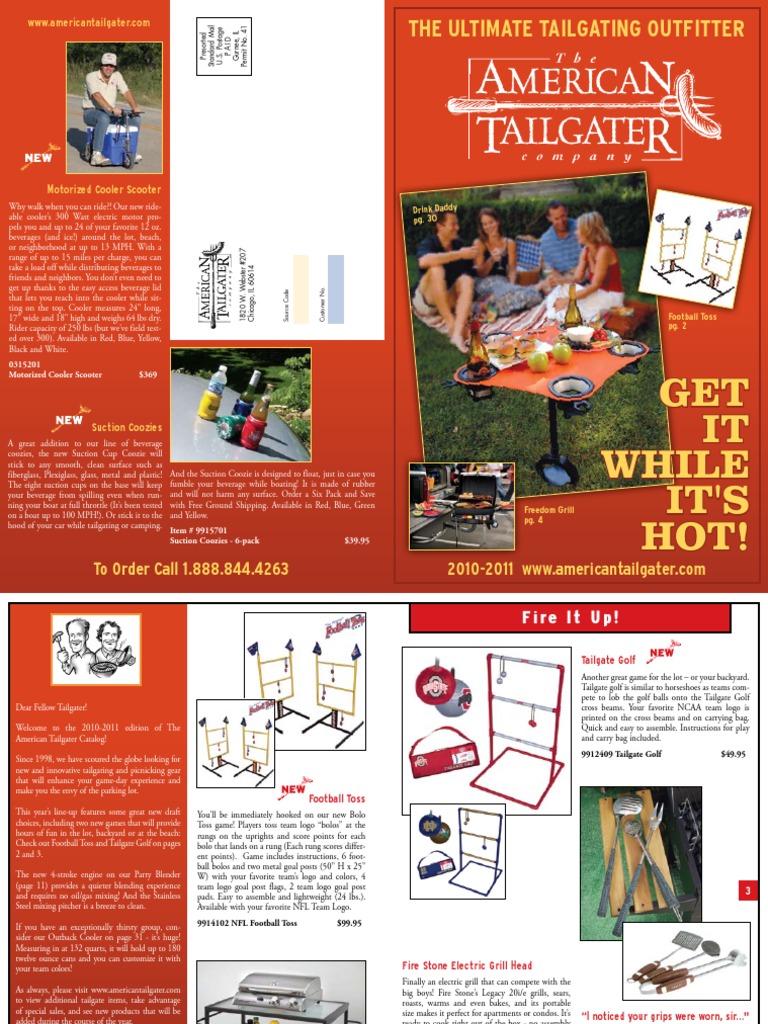 Tailgating Catalog | Download Free PDF | Barbecue Grill | Cooking