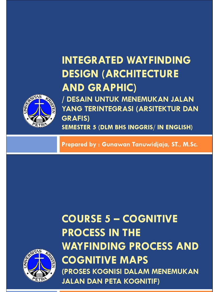 20130803-PPT Course 5 - Cognitive Process and Cognitive Maps | PDF ...