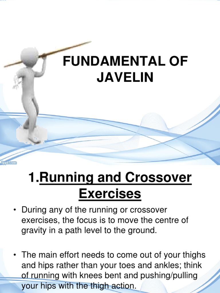 Fundamental of Javelin 01 | PDF | Flexibility (Anatomy) | Sports