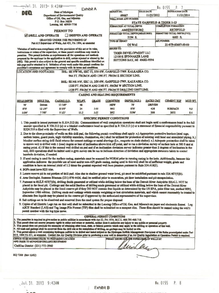 Well Permit | PDF | Business