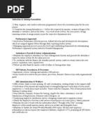 Daily HR Task Checklist | PDF