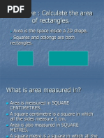 Area Calculation Using Grid Method | PDF | Area | Triangle