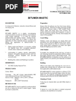 Bitumastic Sealant Technical Data Sheet | PDF | Asphalt | Concrete