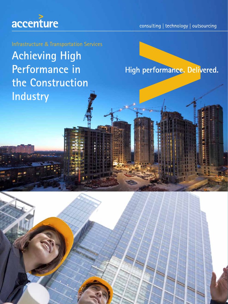 Accenture Achieving High Performance Construction Industry | PDF ...