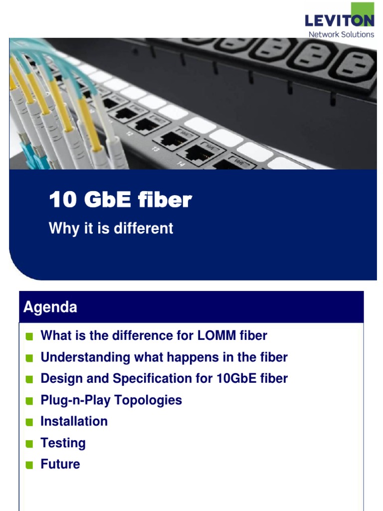 10gig Fiber | PDF | Optical Fiber | Natural Philosophy