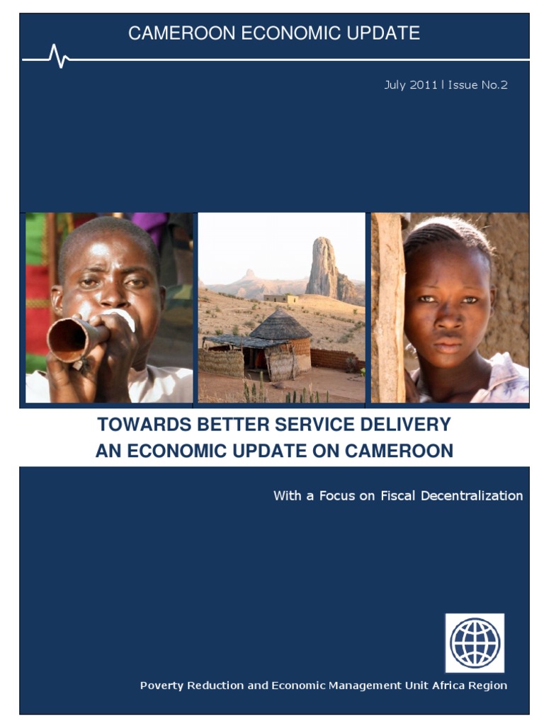 Cameroon Economic Update No.2, July 2011 | PDF | Taxes | Poverty