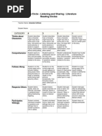 Listening Assessment Rubric (Beginner) | PDF | Learning | Cognition