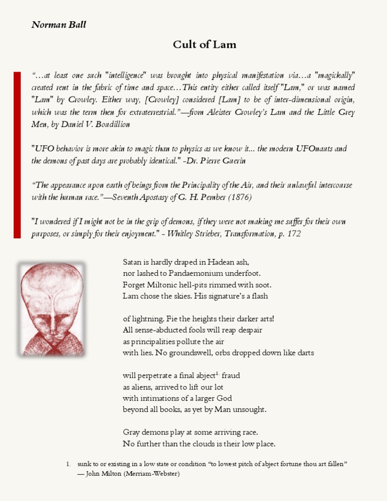 The Cult of Lam | PDF