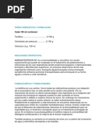 Flevomax 500mg Prospecto | PDF | Amamantamiento | El embarazo