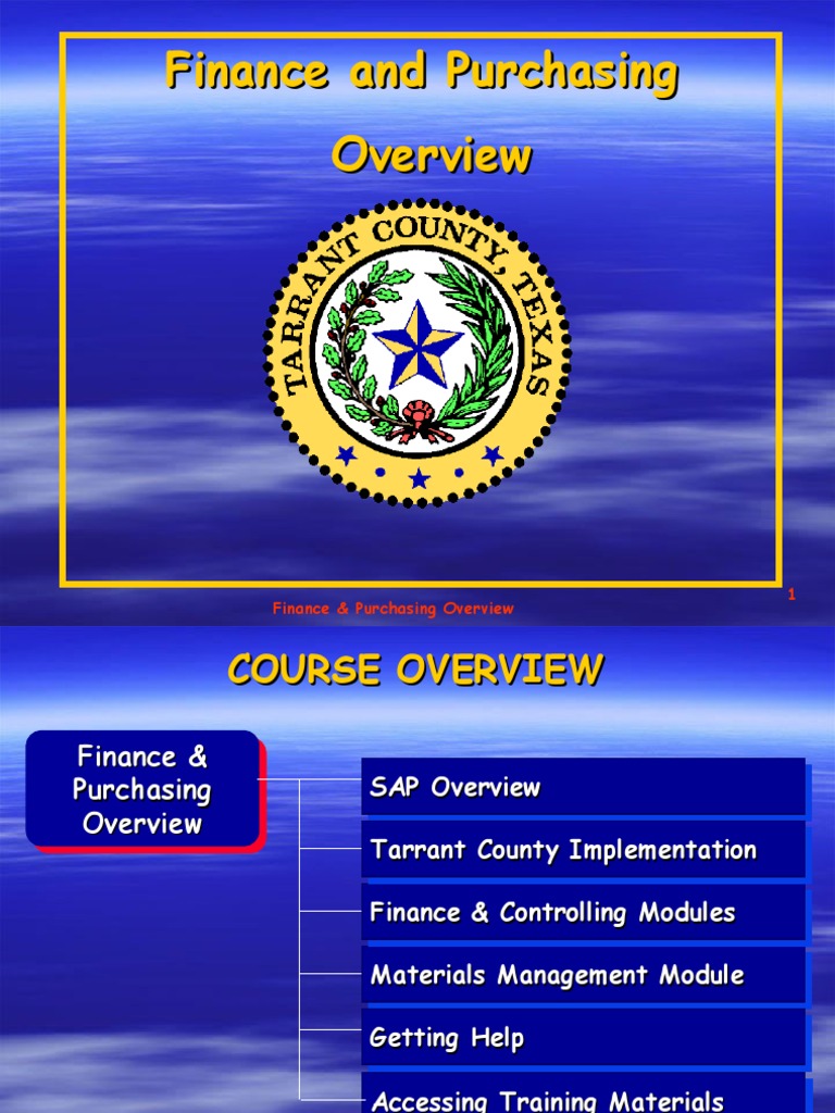 SAP Finance and Purchasing | PDF | Accounts Payable | Debits And Credits