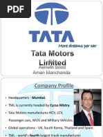 Tata Motors Organizational Structure Overview | PDF | Organizational ...