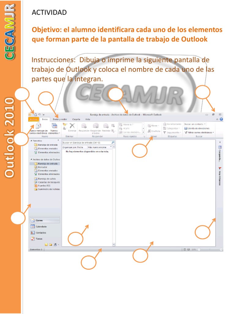Introducción a Outlook: Resumen de conceptos y actividades | PDF ...