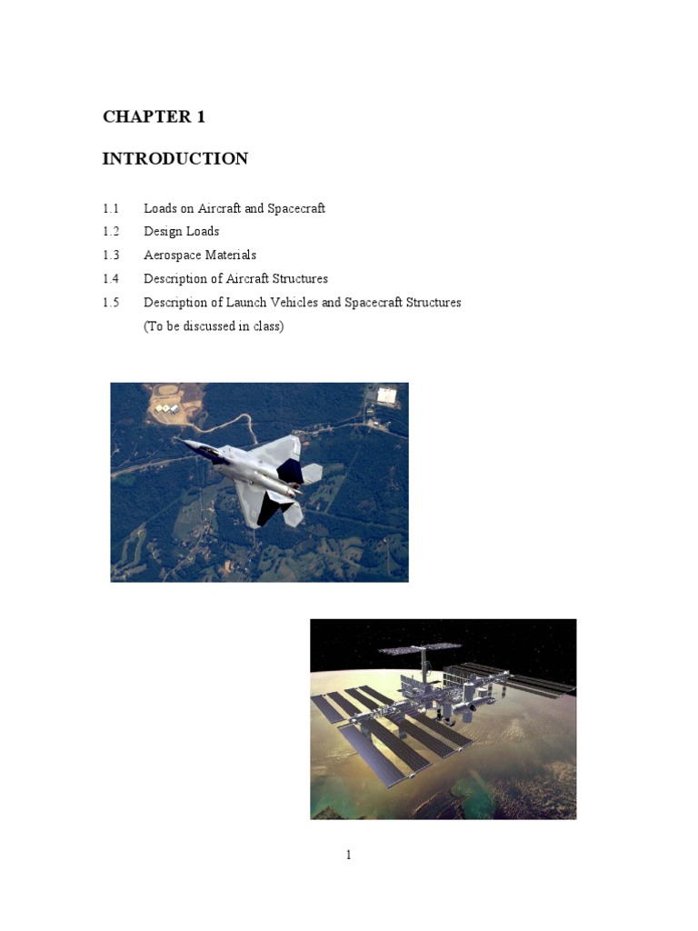 Aerospace Structures: Chapter 1 (Introduction) | PDF | Empennage ...
