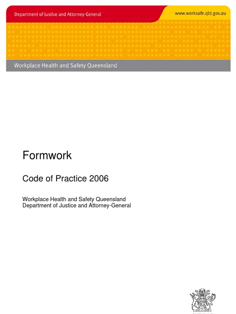 Formwork-Code and Practice | Download Free PDF | Occupational Safety ...