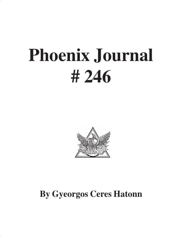 Phoenix Journal # 246: by Gyeorgos Ceres Hatonn | PDF | Atlantis ...