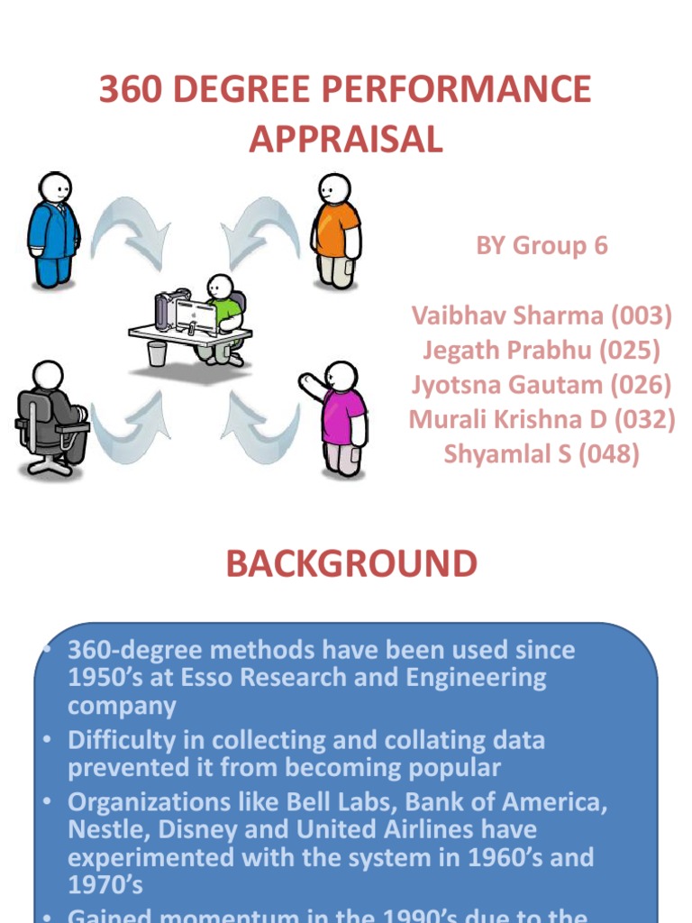 360 Degree Performance Appraisal Pdf Performance Appraisal