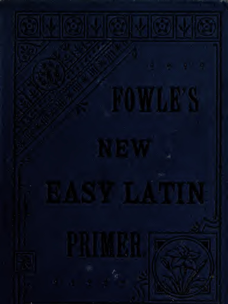 New Easy Latin Primer | Download Free PDF | Part Of Speech | Perfect ...