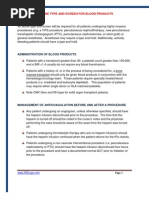 BSIR Guidelines for Anticoagulation Management | PDF | Medicine | Drugs