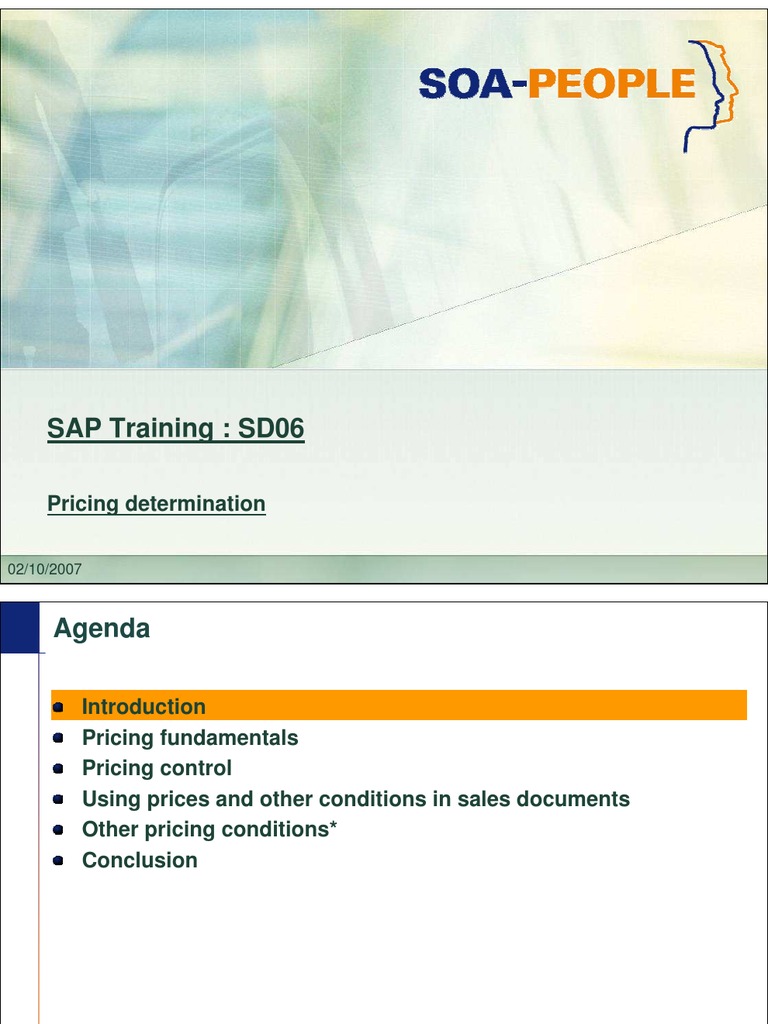 Sap SD Pricing Condition Configuration Ste by Step | PDF | Discounts ...