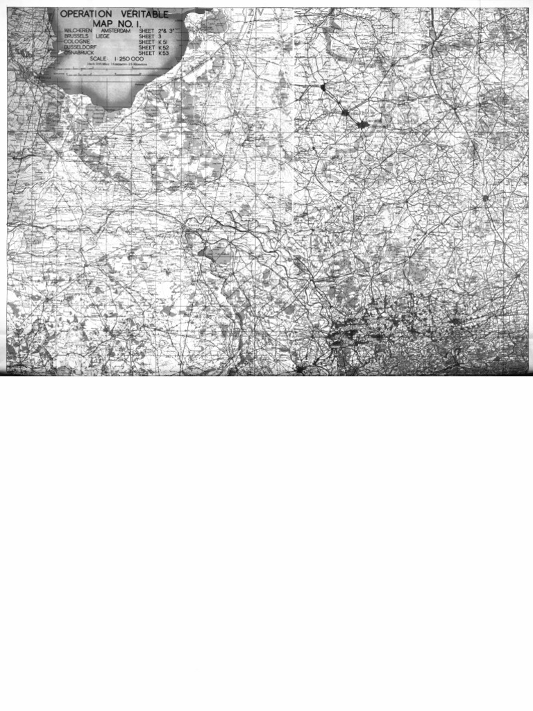 Report On Operation Veritable, 08 February - 10 March 1945, Part 2 | PDF