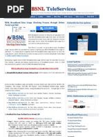BSNL Surrender Letter | PDF