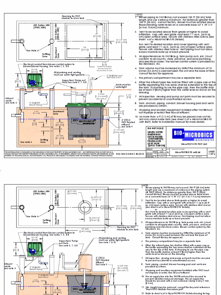 Microfast 0.90 Fast Unit | PDF | Pipe (Fluid Conveyance) | Electrical ...