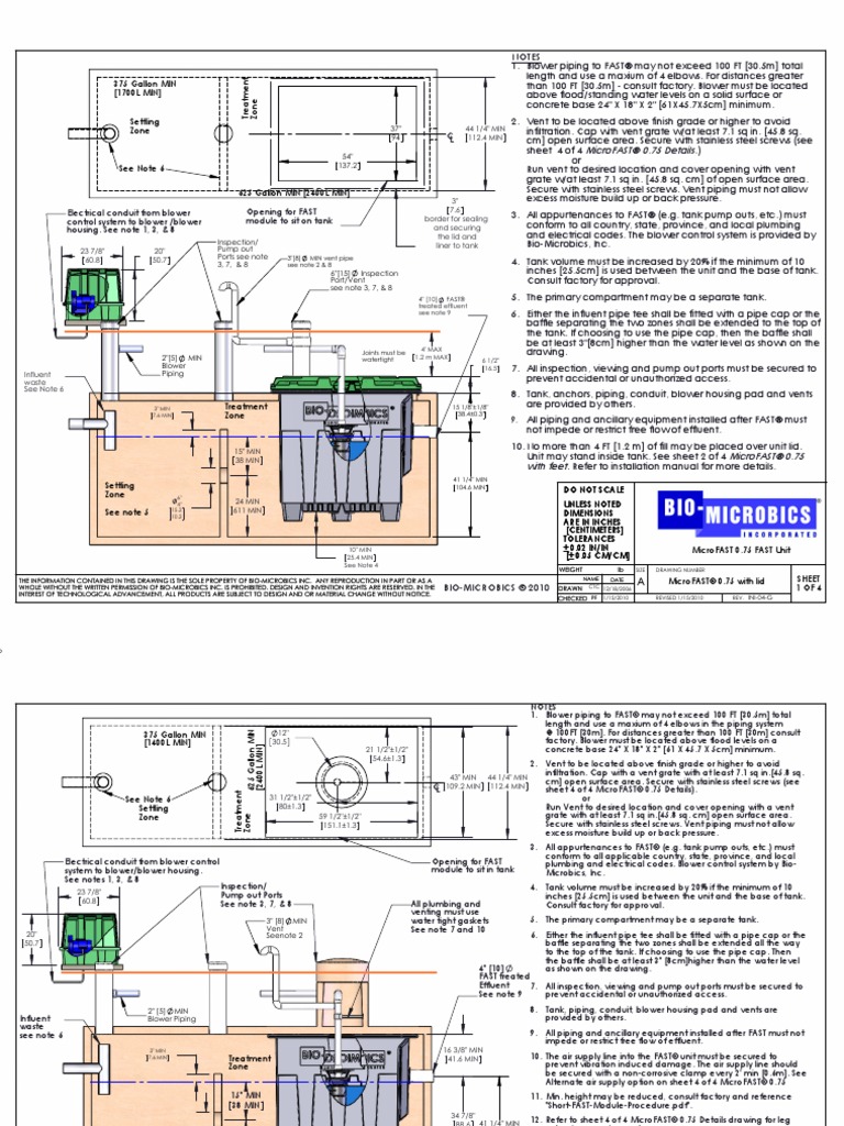 Microfast 0.75 Fast Unit | PDF | Pipe (Fluid Conveyance) | Electrical ...