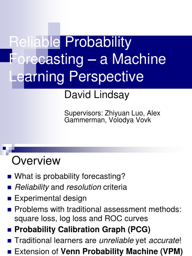 Cake Talk Probability Forecasting | PDF | Receiver Operating Characteristic | Forecasting