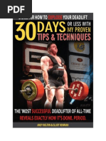 Brian Alsruhe's 4HORSEMEN | PDF | Games Of Physical Skill | Weight Training