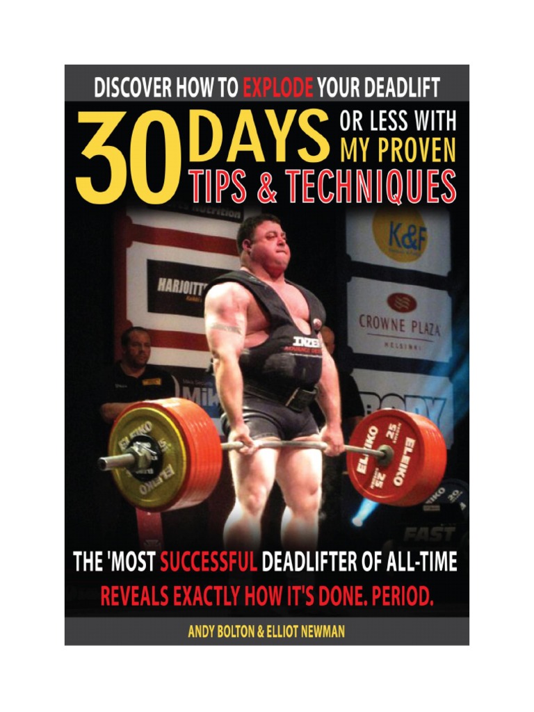 Explode Your Deadlift | PDF | Individual Sports | Athletic Sports