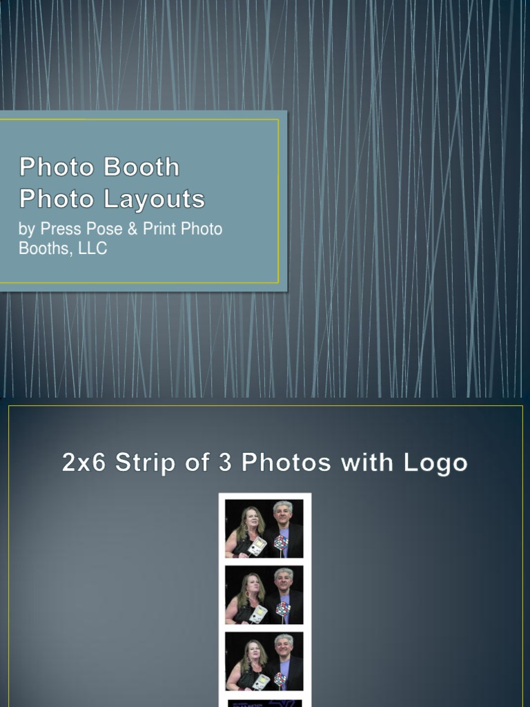 Photo Booth Layout Options | PDF