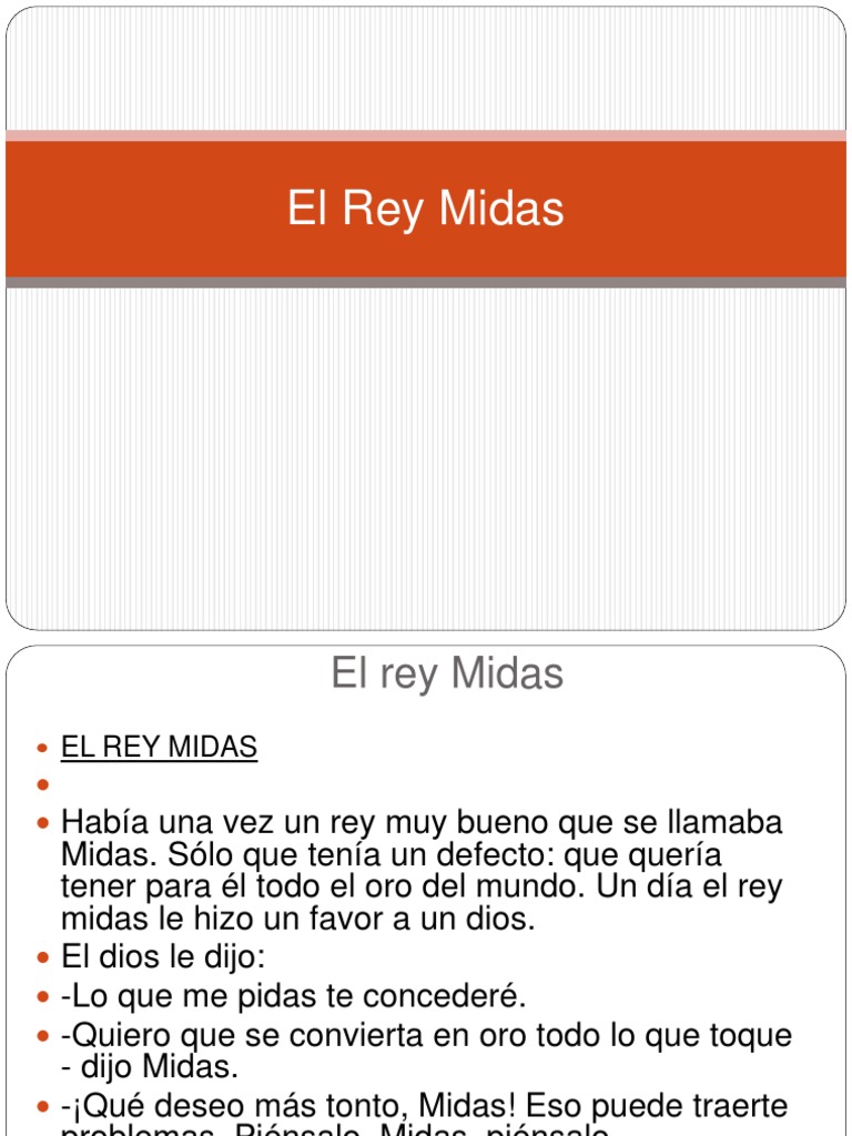 El Rey Midas | PDF