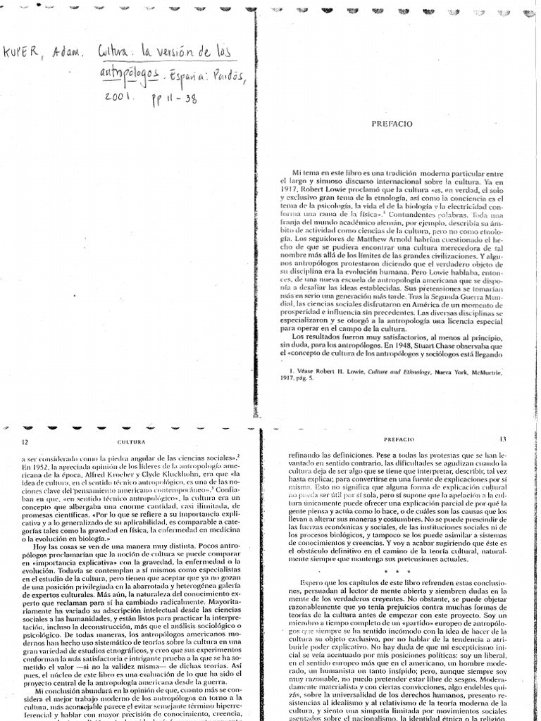Adam Kuper | PDF