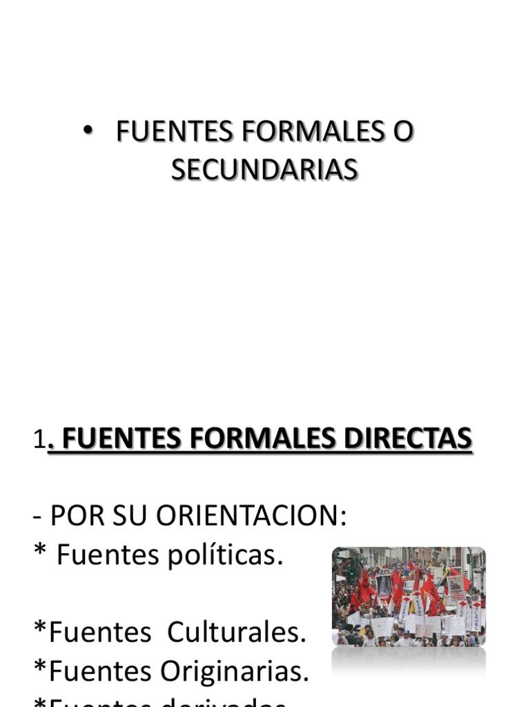 Fuentes Formales y Tratados Intl. | PDF