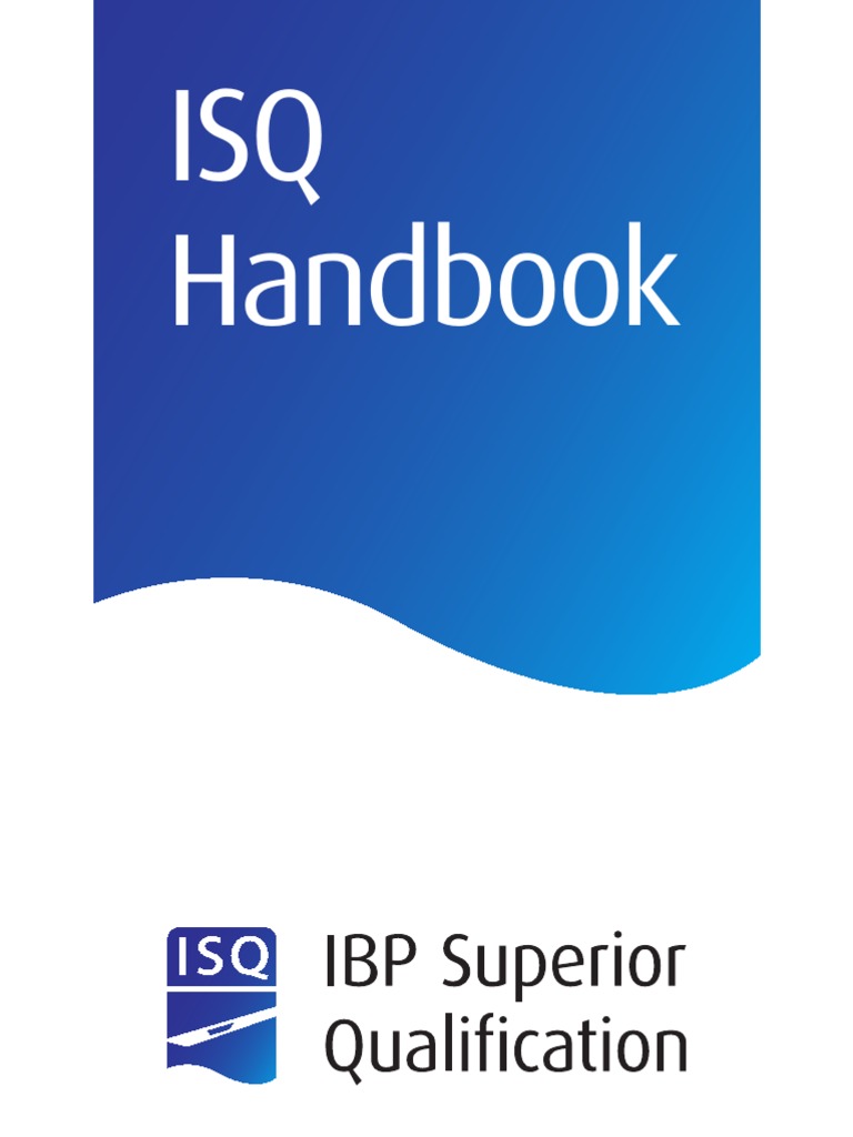 ISQ Handbook | PDF