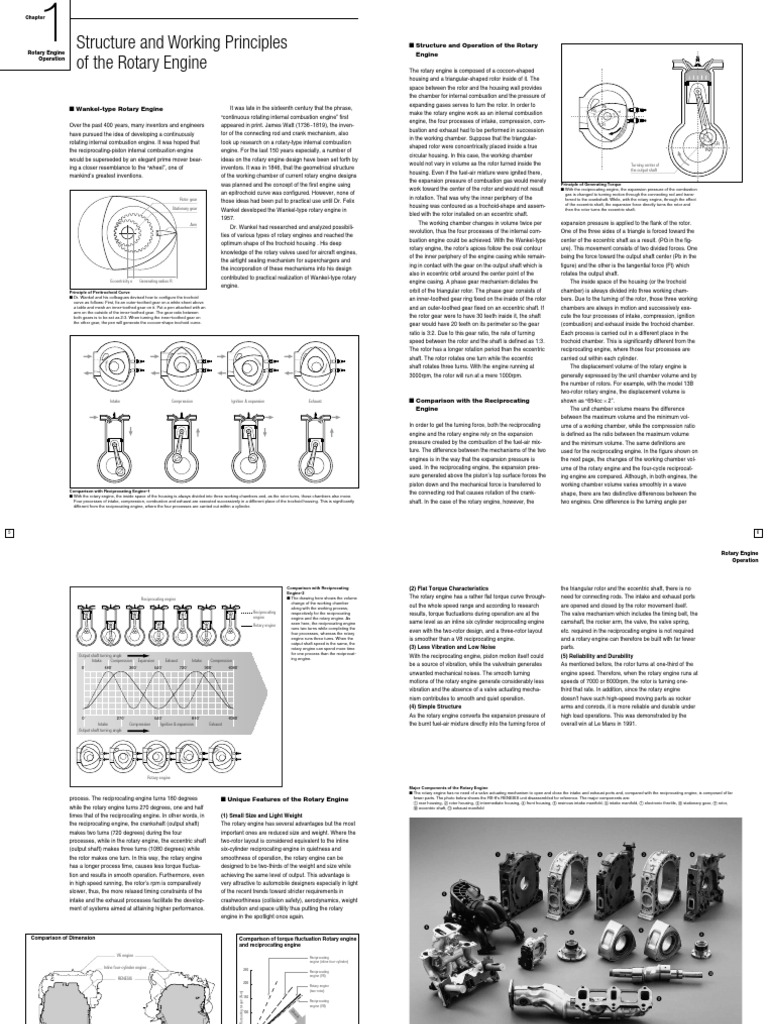 Rotary Engines | PDF | Internal Combustion Engine | Turbine