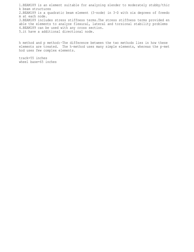 Beam 189 | PDF | Beam (Structure) | Building Engineering