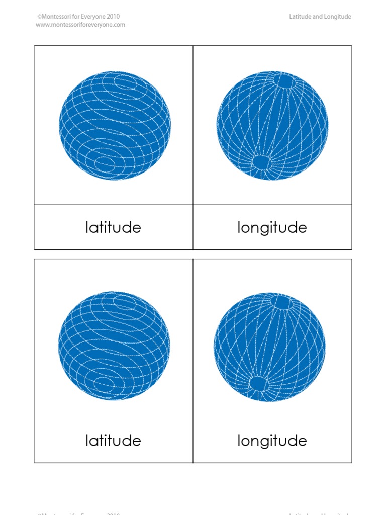 Latitude and Longitude | PDF | Longitude | Latitude