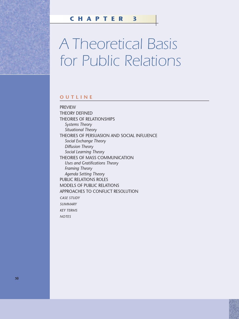 Chapter 3 | PDF | Public Relations | Persuasion