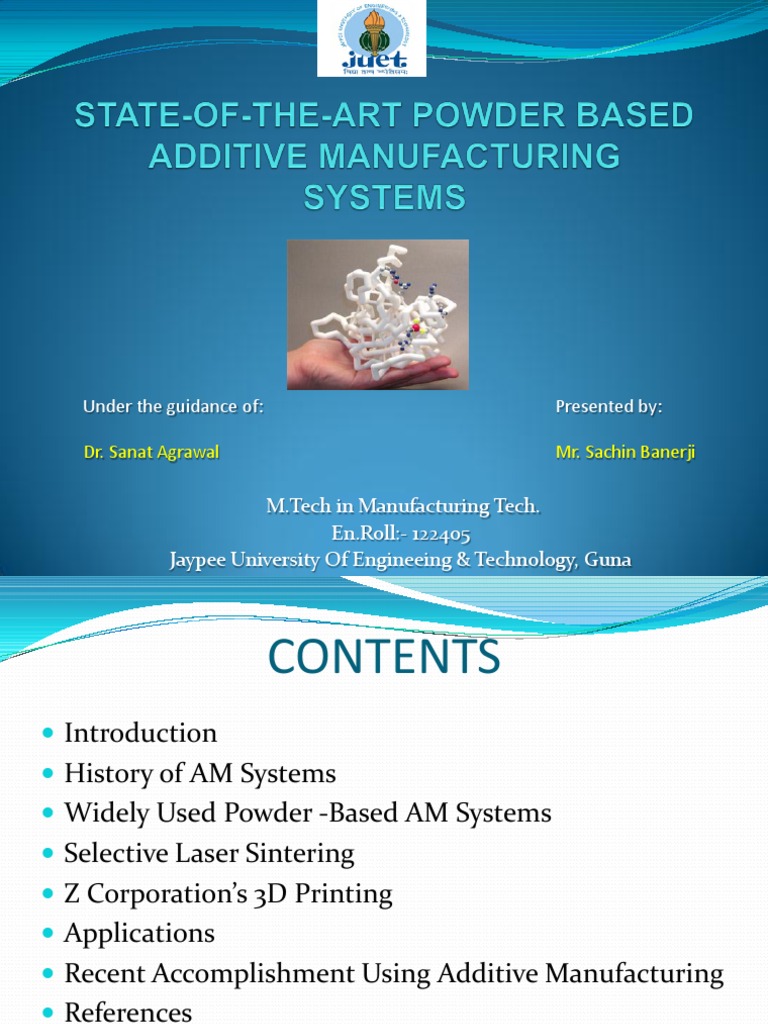 Additive Manufacturing | Download Free PDF | 3 D Printing | Innovation
