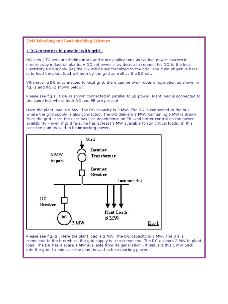 Grid Islanding | PDF | Electrical Grid | Relay