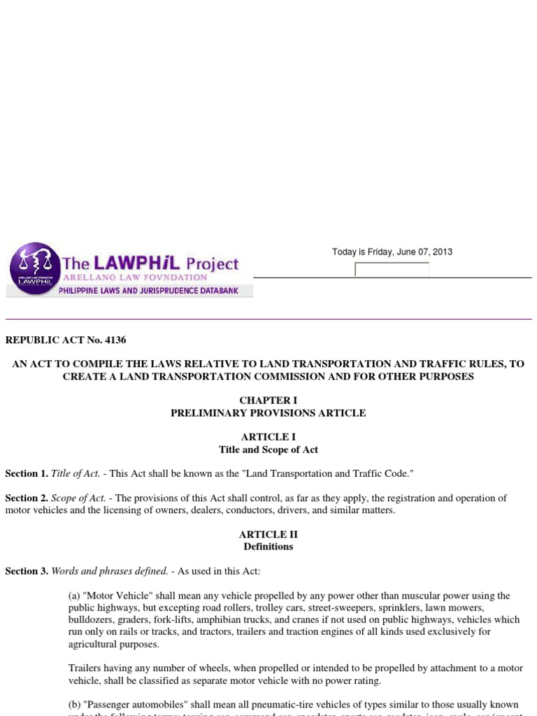 Ra 4136 | Download Free PDF | Vehicle Registration Plate | Truck